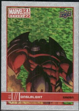 Onslaught #61 Prices | Marvel 2021 Upper Deck Annual | Marvel Cards