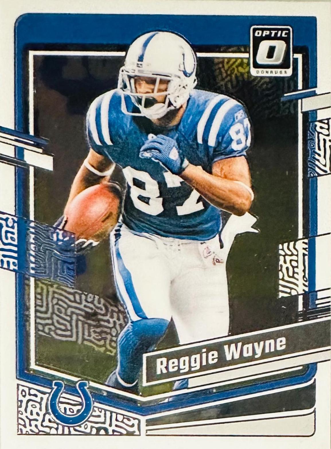 Reggie Wayne #80 Prices | 2023 Panini Donruss Optic | Football Cards