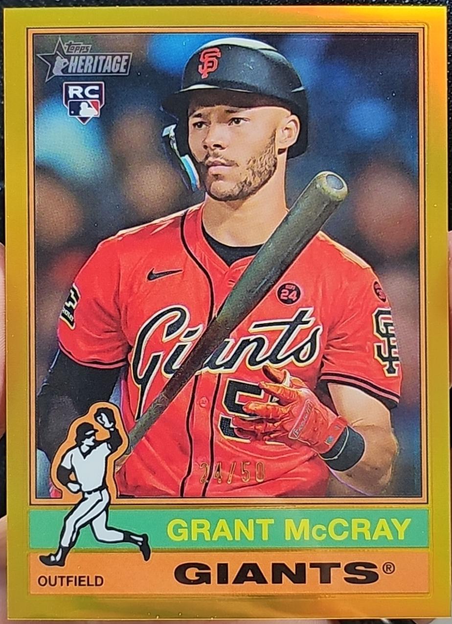 Grant Mccray [Gold Chrome Variation] #53 Prices | 2025 Topps Heritage ...