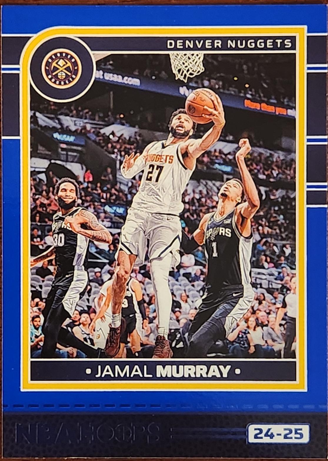 Jamal Murray [Blue] #55 Prices | 2024 Panini NBA Hoops | Basketball Cards