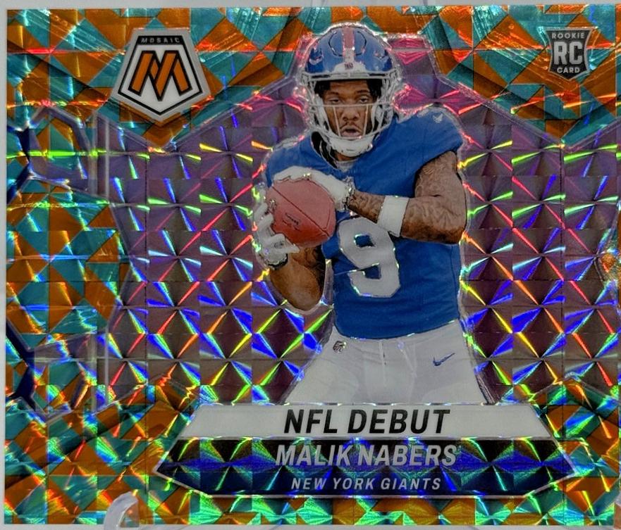 Malik Nabers [Tessellation] #284 Prices | 2024 Panini Mosaic | Football ...