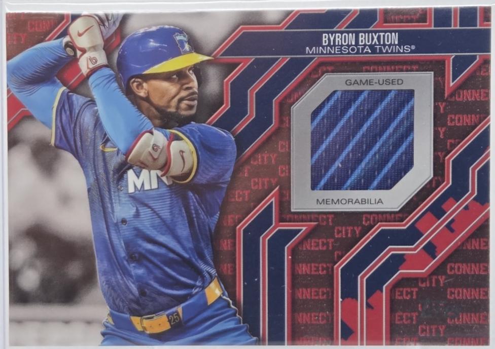 Byron Buxton #CC2-BU Prices | 2025 Topps City Connect Swatch Collection ...