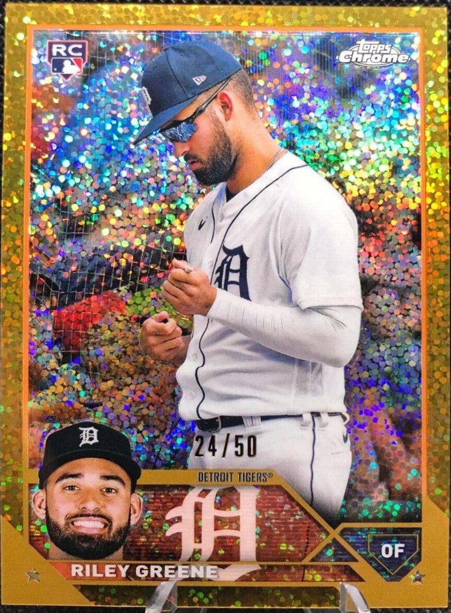 Riley Greene [SP Variation Gold Speckle] #182 Prices | 2023 Topps ...