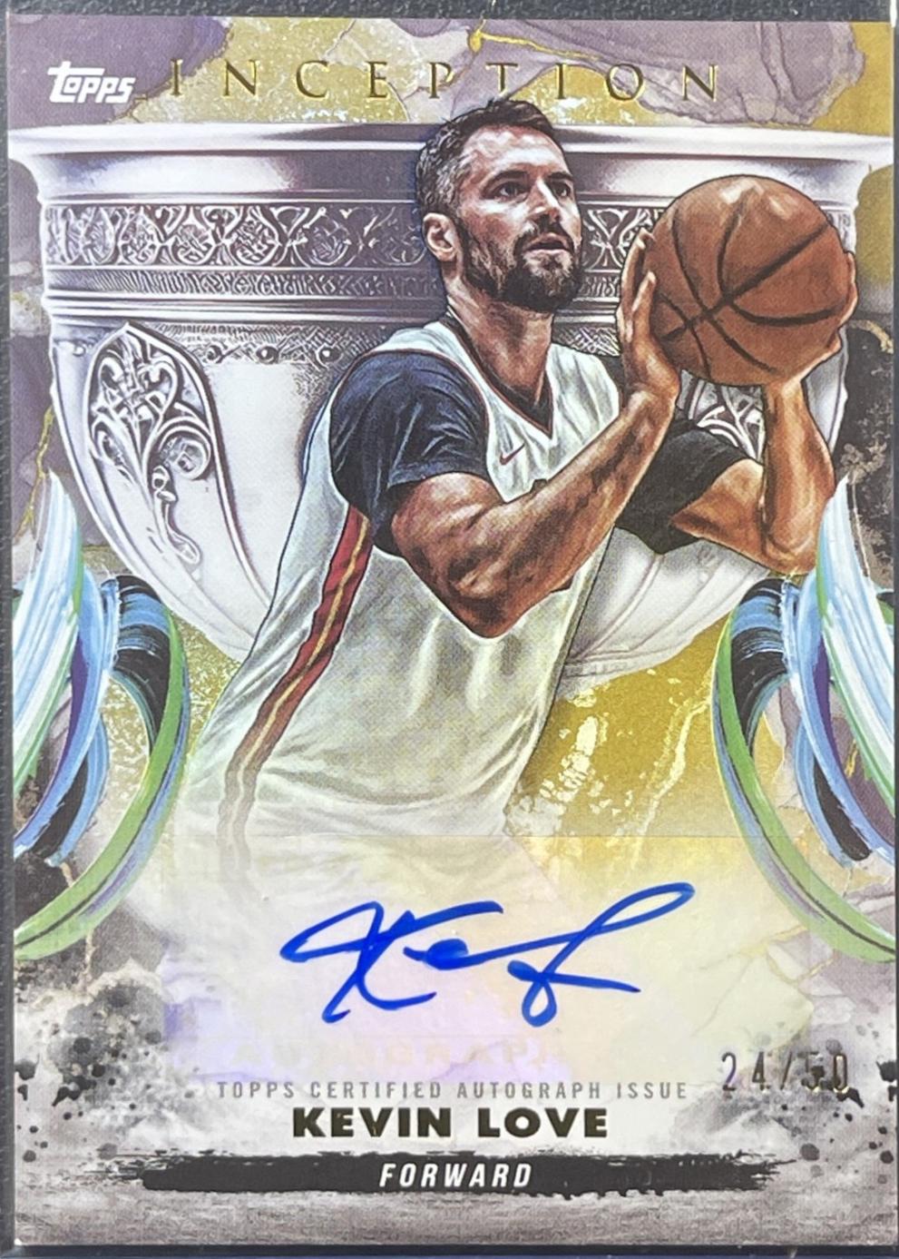 Kevin Love [Holo Gold] #GCS-KL Prices | 2024 Topps Inception Grail ...