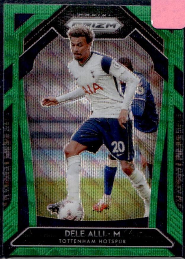 Dele Alli [Green Wave] #158 Prices | 2020 Panini Prizm Premier League ...