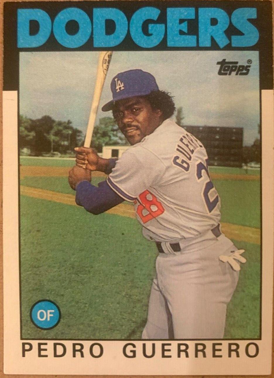 Pedro Guerrero #145 Prices | 1986 Topps | Baseball Cards