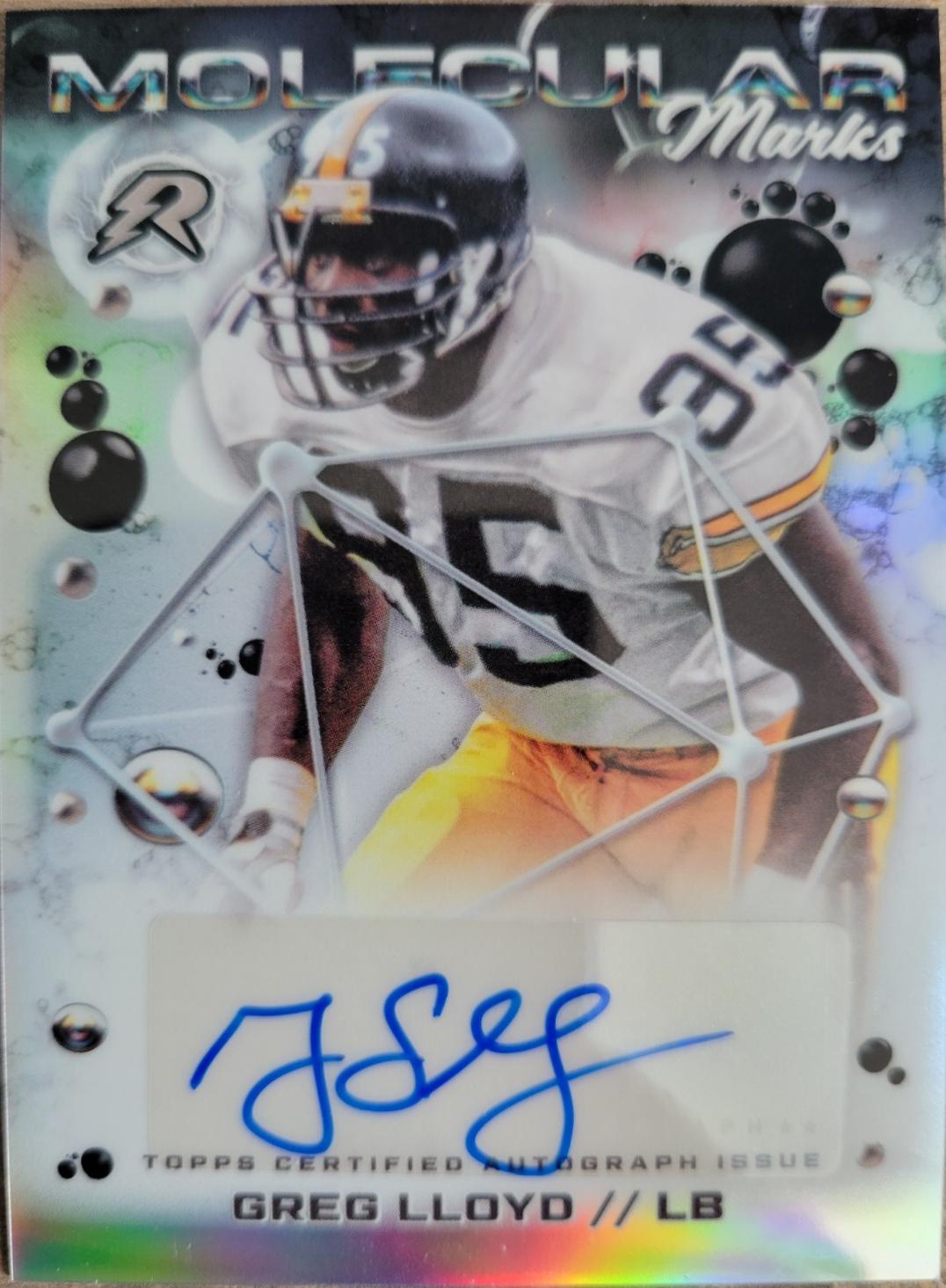 Greg Lloyd #MM-GL Prices | 2024 Topps Resurgence Molecular Marks ...