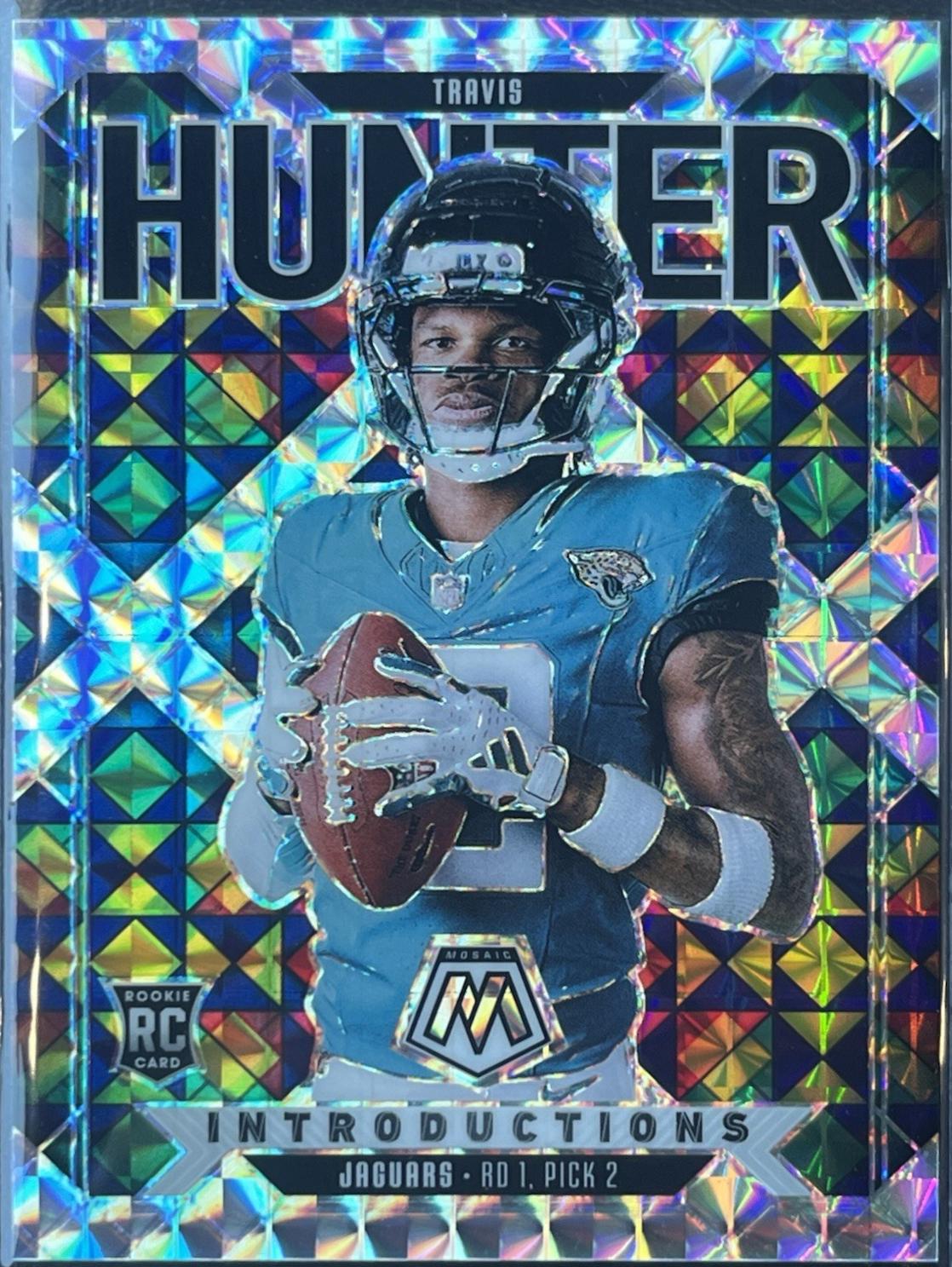 Travis Hunter [Mosaic] #7 Prices | 2025 Panini Mosaic Introductions ...