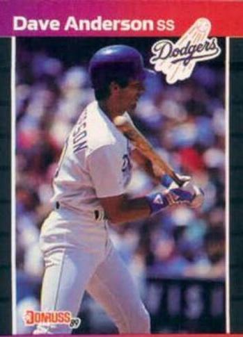 Dave Anderson #434 Prices | 1989 Donruss | Baseball Cards