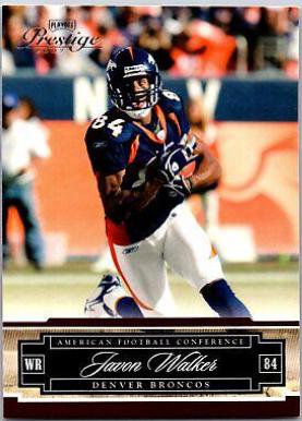 Javon Walker #45 Prices | 2007 Playoff Prestige | Football Cards