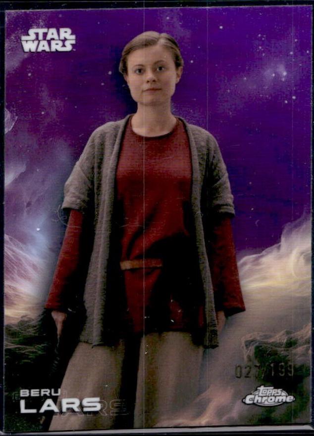 Beru Lars [Purple] #7 Prices | Star Wars 2025 Topps Chrome | Star Wars ...