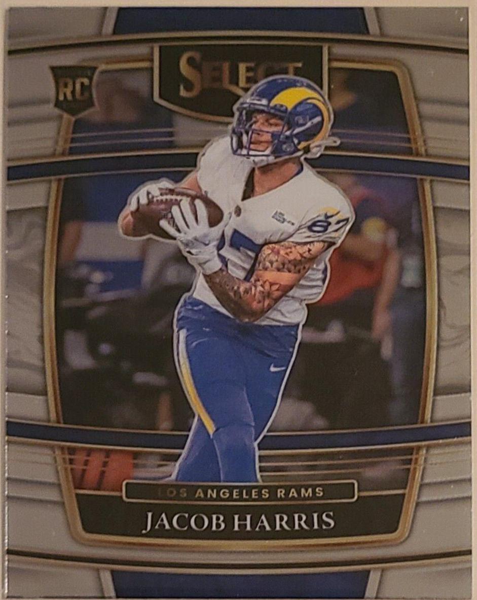 Jacob Harris #80 Prices [Rookie] | 2021 Panini Select | Football Cards