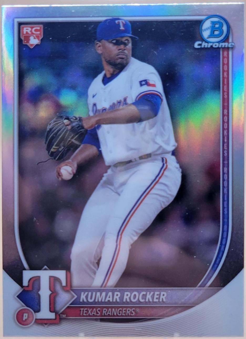 Kumar Rocker [Red Rookie Redemption] #80 Prices | 2025 Bowman ...