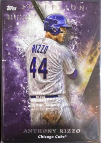 Anthony Rizzo [Purple] #66 Prices | 2018 Topps Inception | Baseball Cards