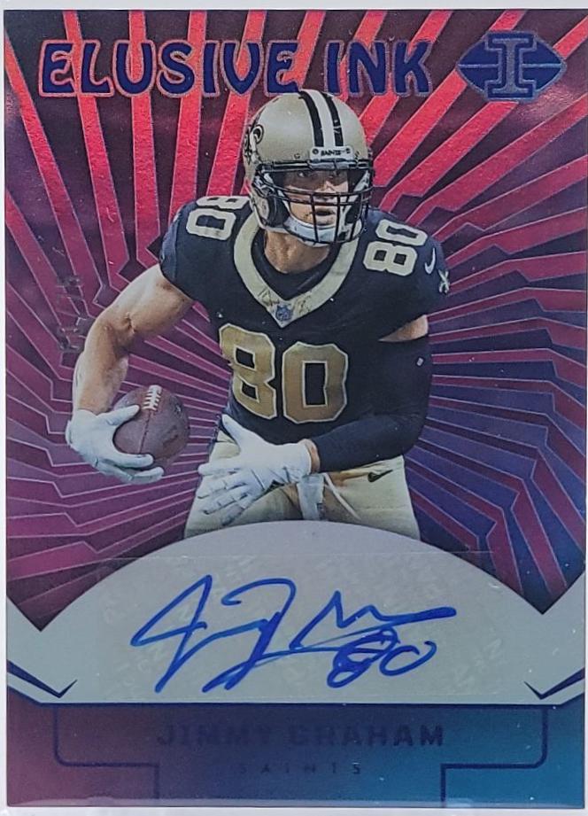 Jimmy Graham [Blue] #20 Prices | 2024 Panini Illusions Elusive Ink ...