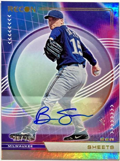 Ben Sheets [Autograph] #20 Prices | 2023 Panini Chronicles Recon ...