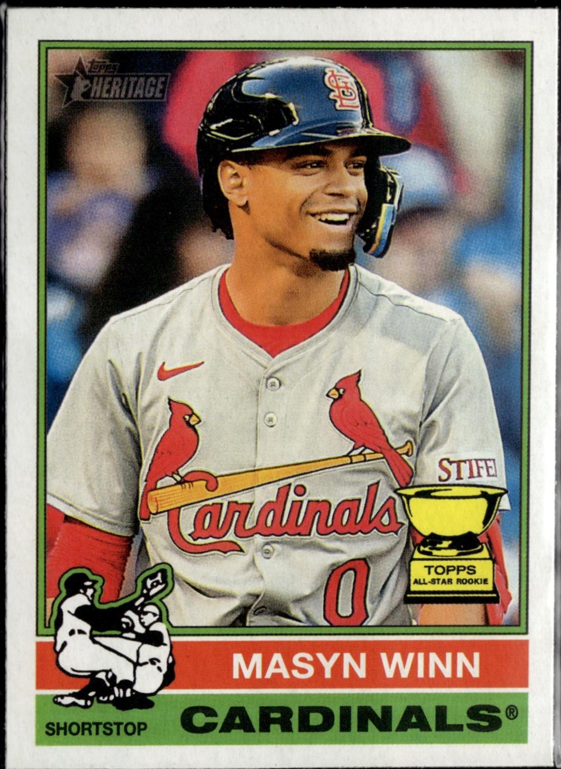 Masyn Winn #103 Prices | 2025 Topps Heritage | Baseball Cards