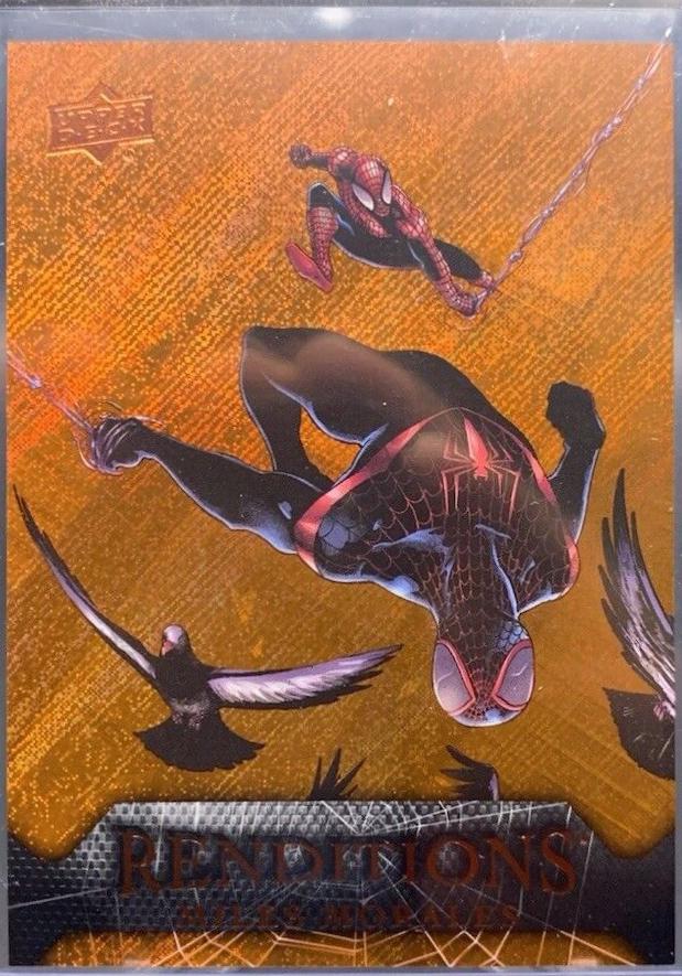 Miles Morales [Orange] #74 Prices | Marvel 2024 Upper Deck Spider-Man ...