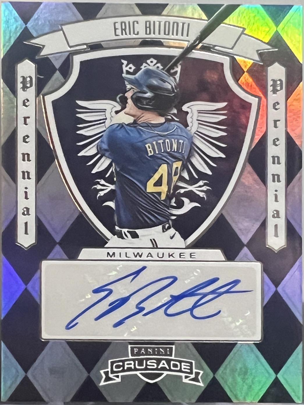 Eric Bitonti #PPS-EBT Prices | 2025 Panini Crusade Perennial Prospect ...
