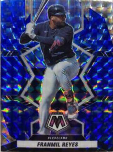 Franmil Reyes [Blue Camo] #76 Prices | 2022 Panini Mosaic | Baseball Cards