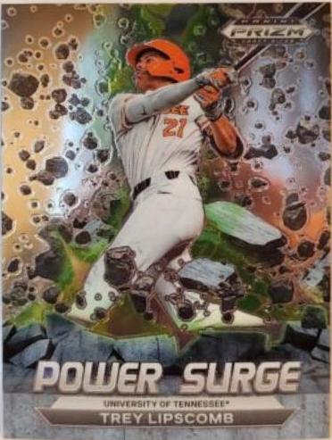 Trey Lipscomb #PS-TL Prices | 2022 Panini Prizm Draft Picks Power Surge ...
