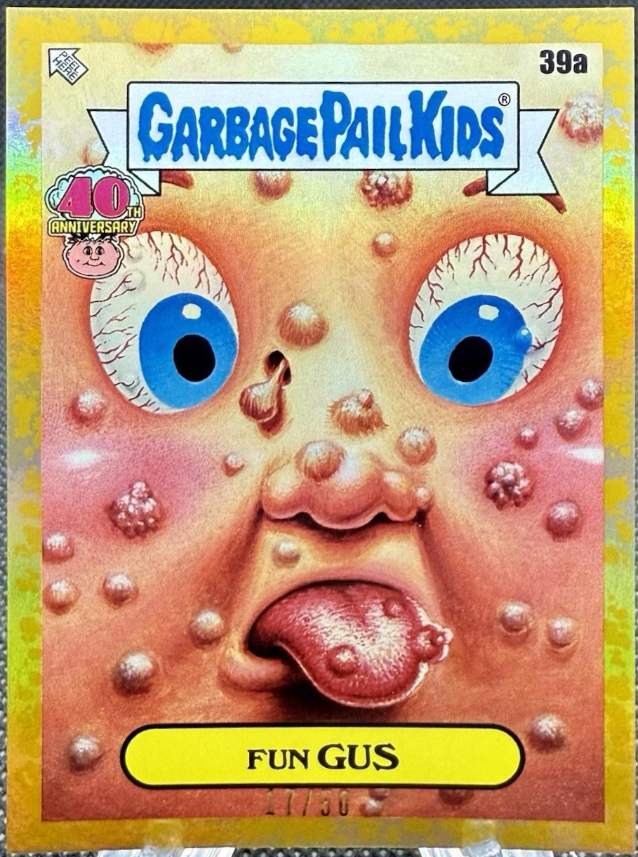 Fun Gus [Gold] #39a Prices | 2025 Topps Worst of Garbage Pail Kids 40th ...