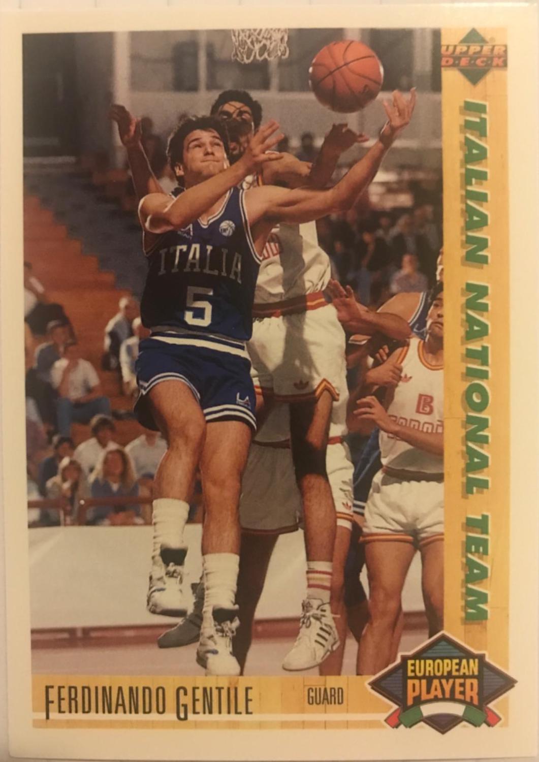 Ferdinando Gentile [Italian] #109 Prices | 1991 Upper Deck ...