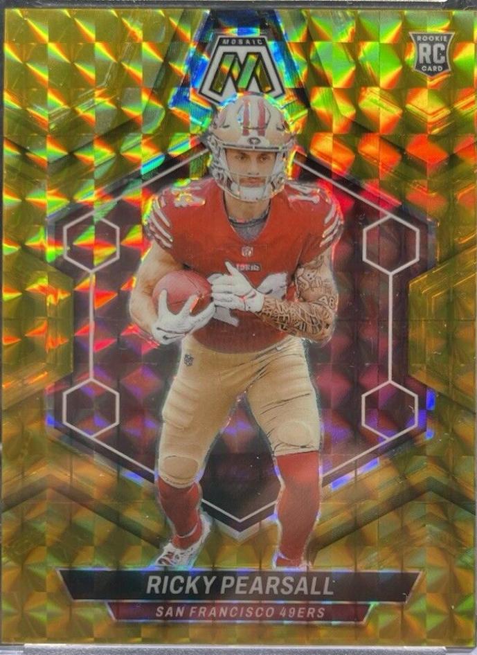 Ricky Pearsall [Gold] #331 Prices | 2024 Panini Mosaic | Football Cards