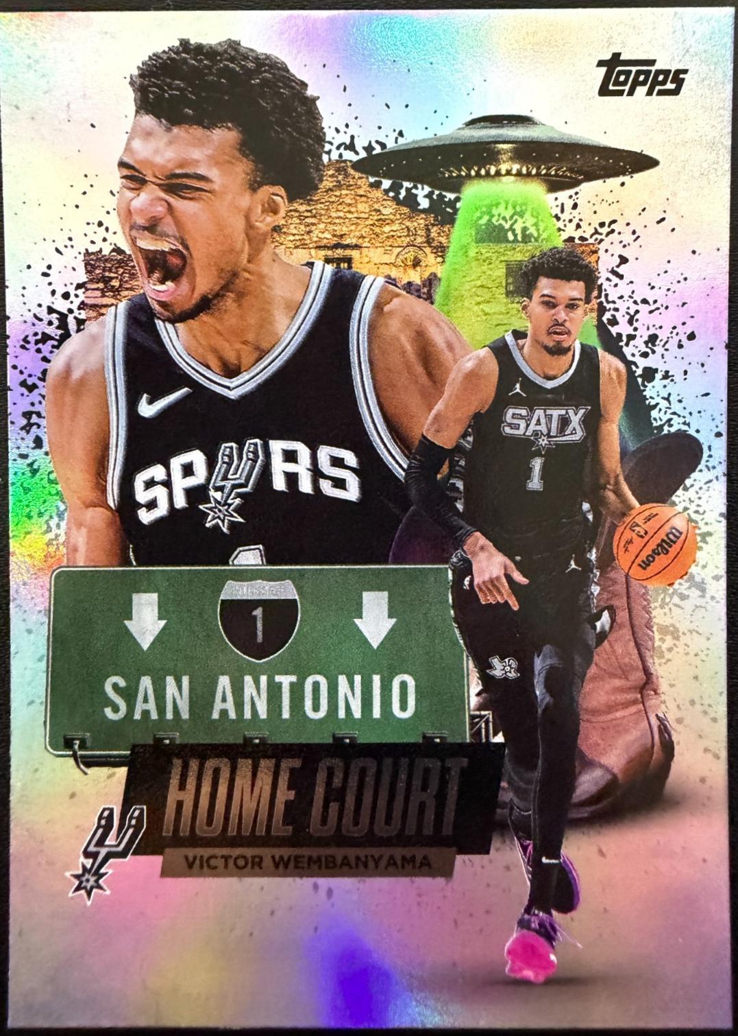 Victor Wembanyama #HCA-7 Prices | 2025 Topps Home Court | Basketball Cards