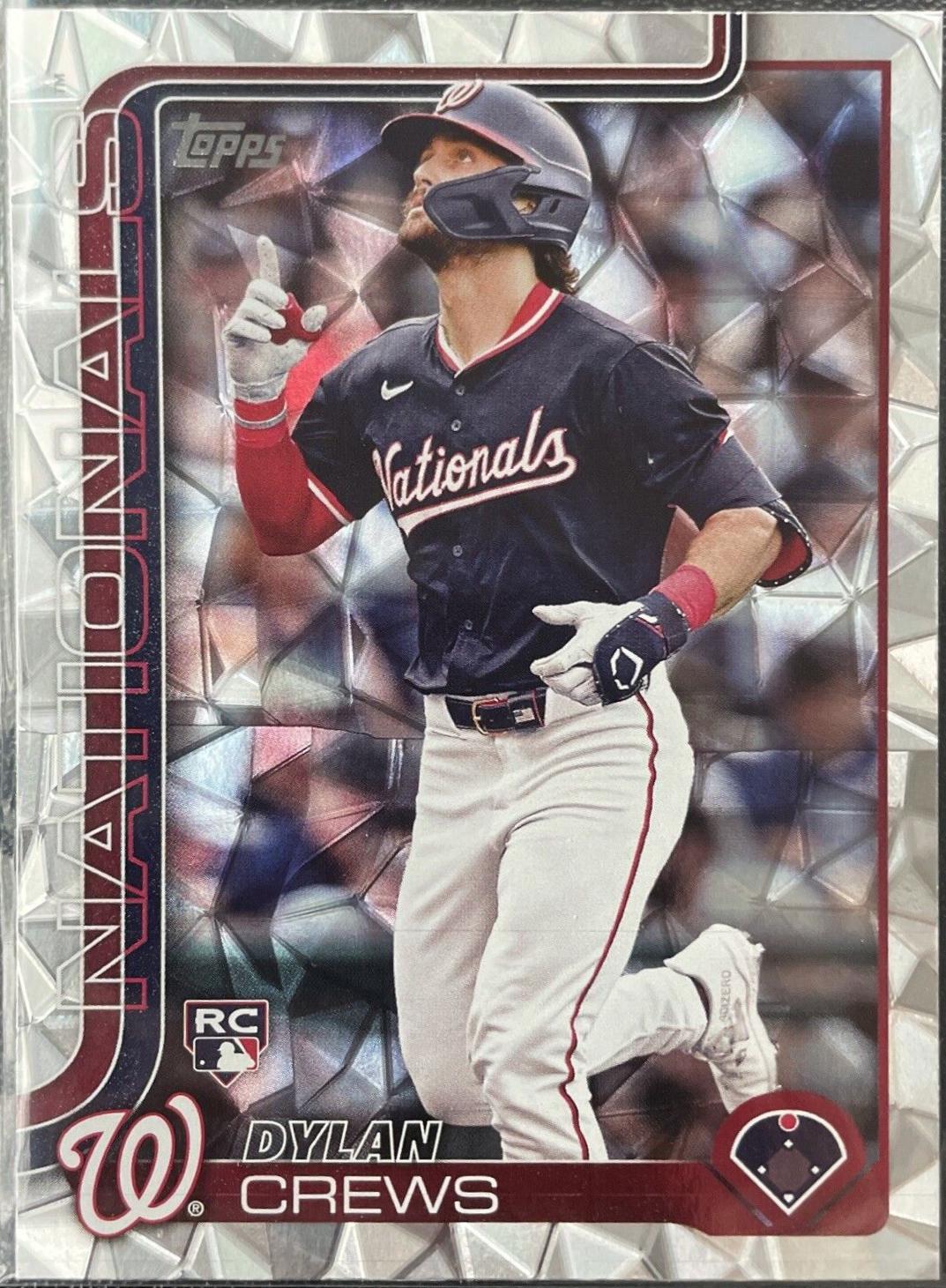 Dylan Crews [Silver Cracked Foilboard] #74 Prices | 2025 Topps ...