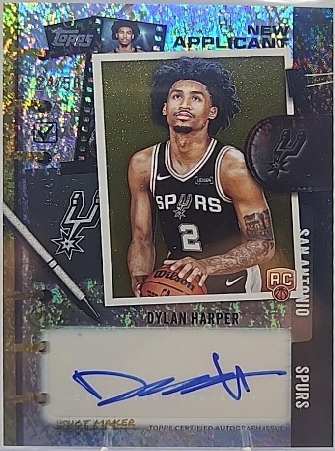 Dylan Harper [Holo Gold Foil] #NA-DH Prices | 2025 Topps New Applicants ...