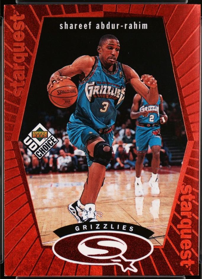 Shareef Abdur-Rahim [Red] #SQ28 Prices | 1998 UD Choice Starquest ...