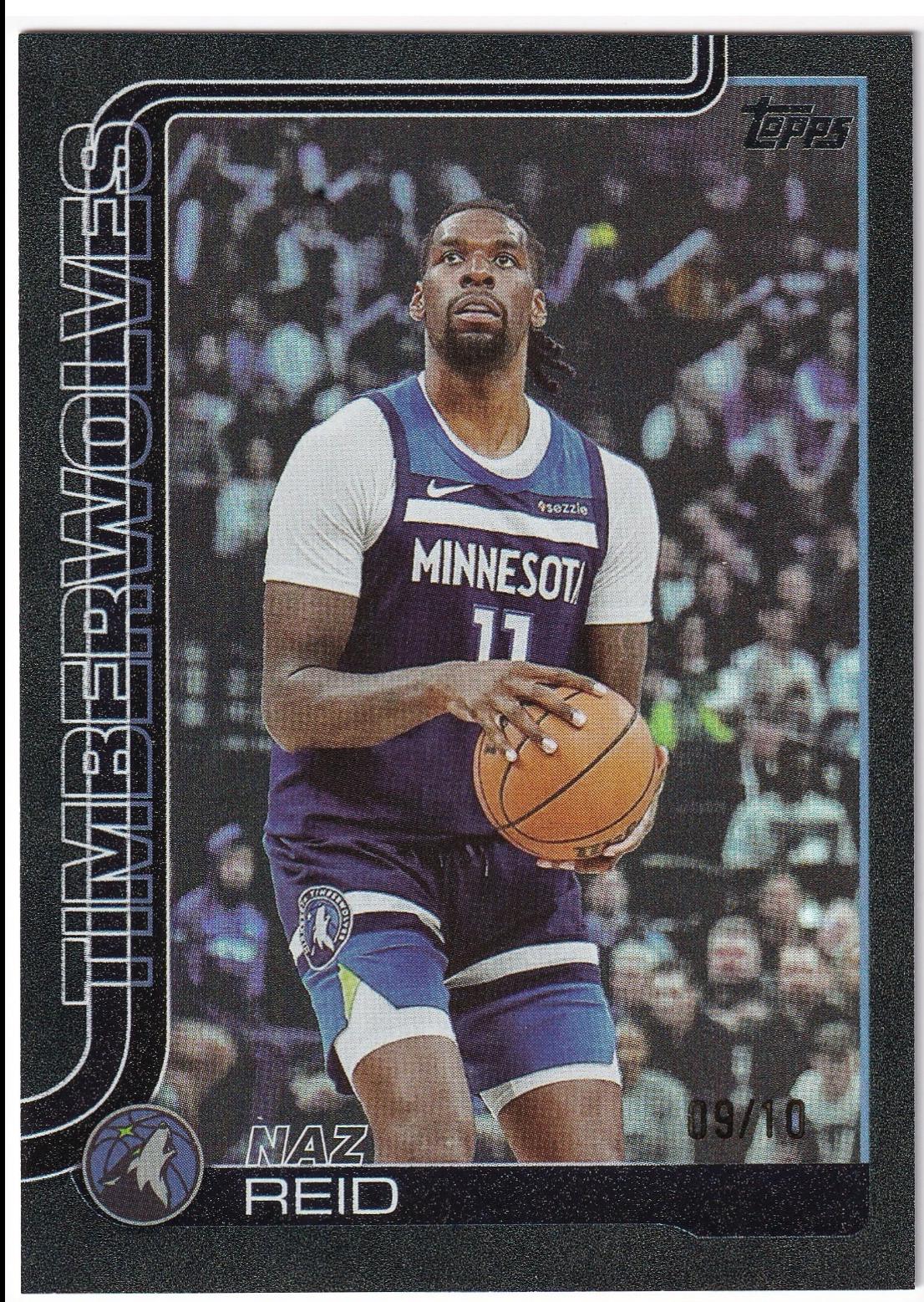 Naz Reid [Black Rainbow] #109 Prices | 2025 Topps | Basketball Cards