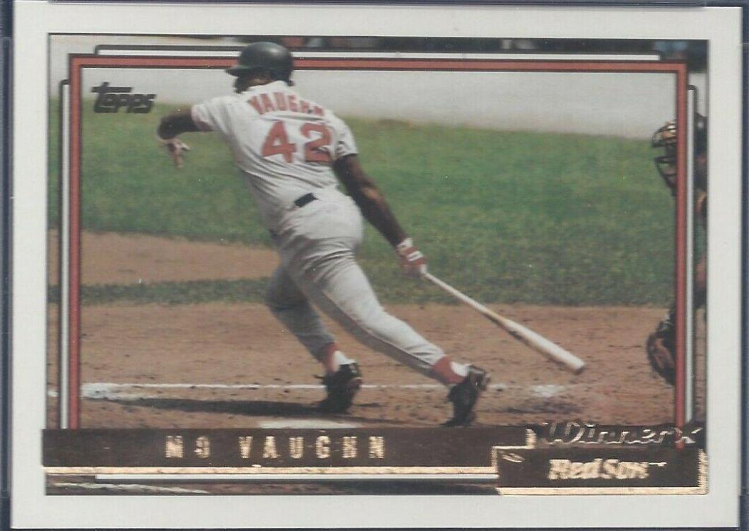 Mo Vaughn [Winner] #59 Prices | 1992 Topps Gold | Baseball Cards