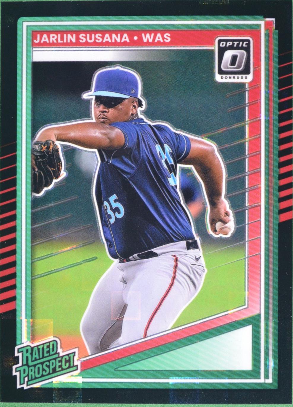 Jarlin Susana [Black Pandora Optic] #140 Prices | 2025 Panini Donruss ...