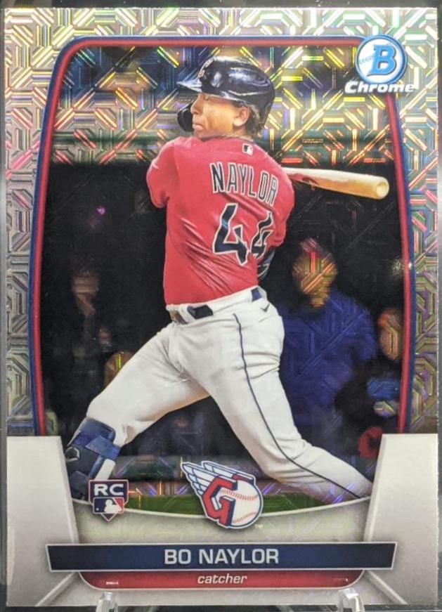 Bo Naylor [Mega Box Mojo Refractor] #60 Prices [Rookie] | 2023 Bowman ...