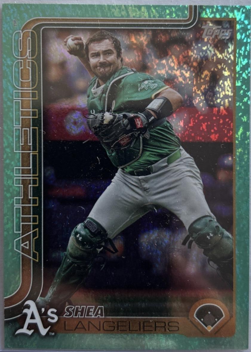 Shea Langeliers [Holo Foil] #158 Prices | 2025 Topps | Baseball Cards