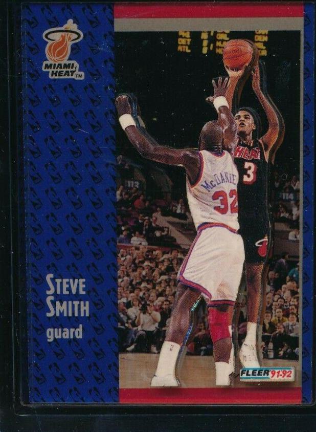 Steve Smith 3-D Wrapper Redemption #309 Prices | 1991 Fleer ...