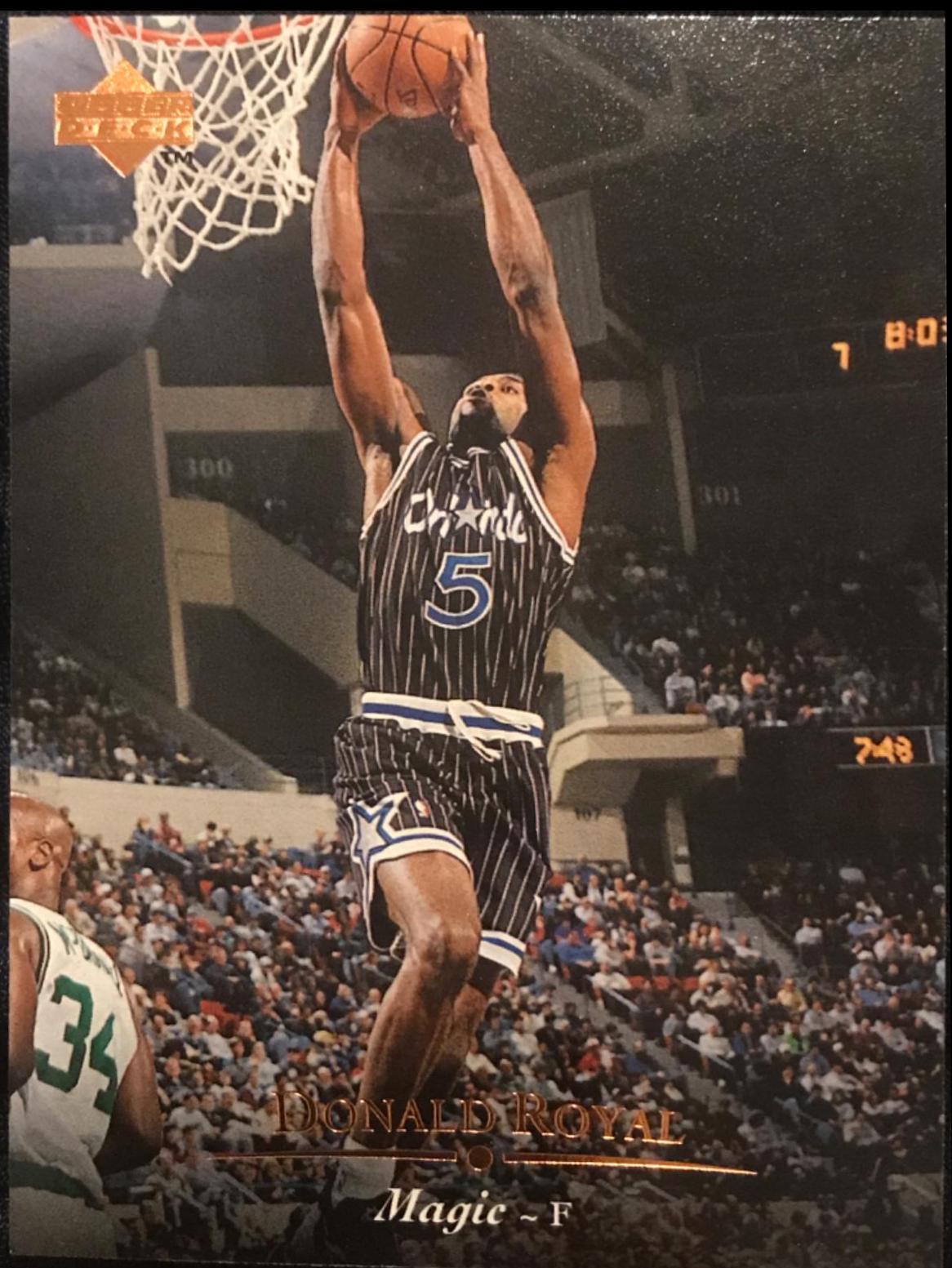 Donald Royal #37 Prices | 1995 Upper Deck | Basketball Cards