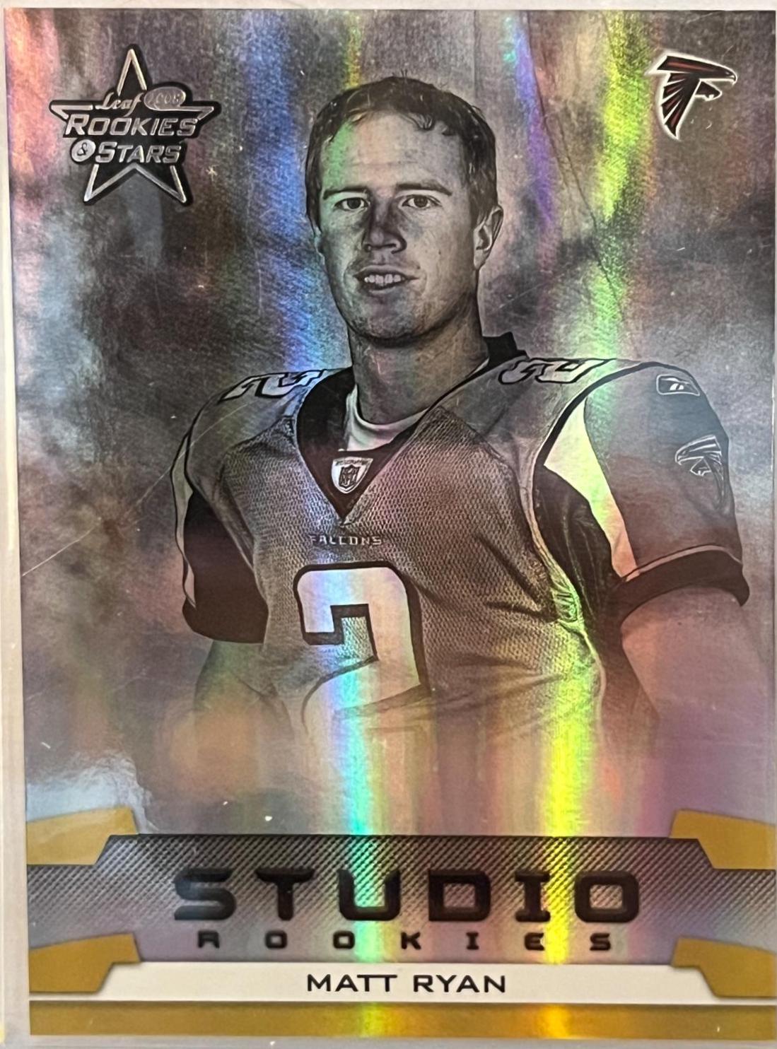 Matt Ryan #SR-4 Prices | 2008 Leaf Rookies & Stars Studio Rookies ...