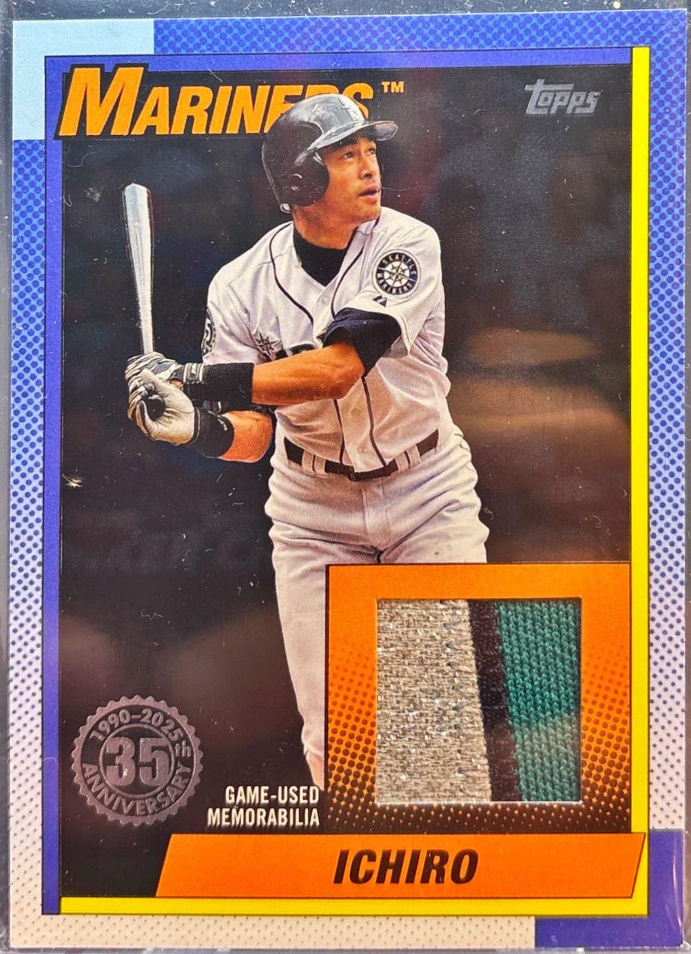 Ichiro [Black] #T90R-I Prices | 2025 Topps 1990 Relic | Baseball Cards