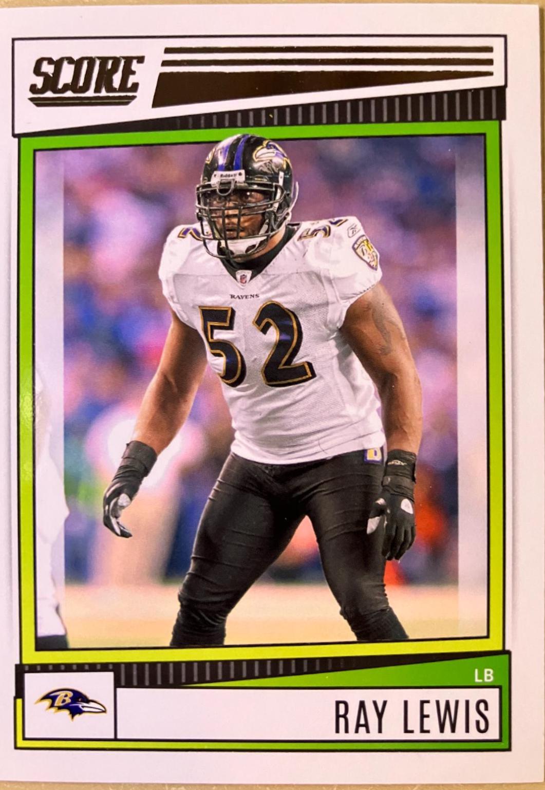 Ray Lewis #190 Prices | 2022 Panini Score | Football Cards