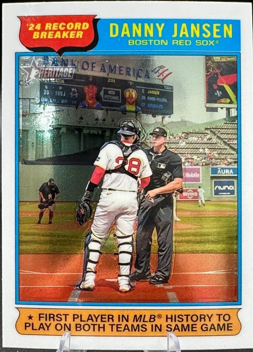 Danny Jansen [Chrome Variation] #6 Prices | 2025 Topps Heritage ...