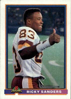 Ricky Sanders #546 Prices | 1991 Bowman | Football Cards