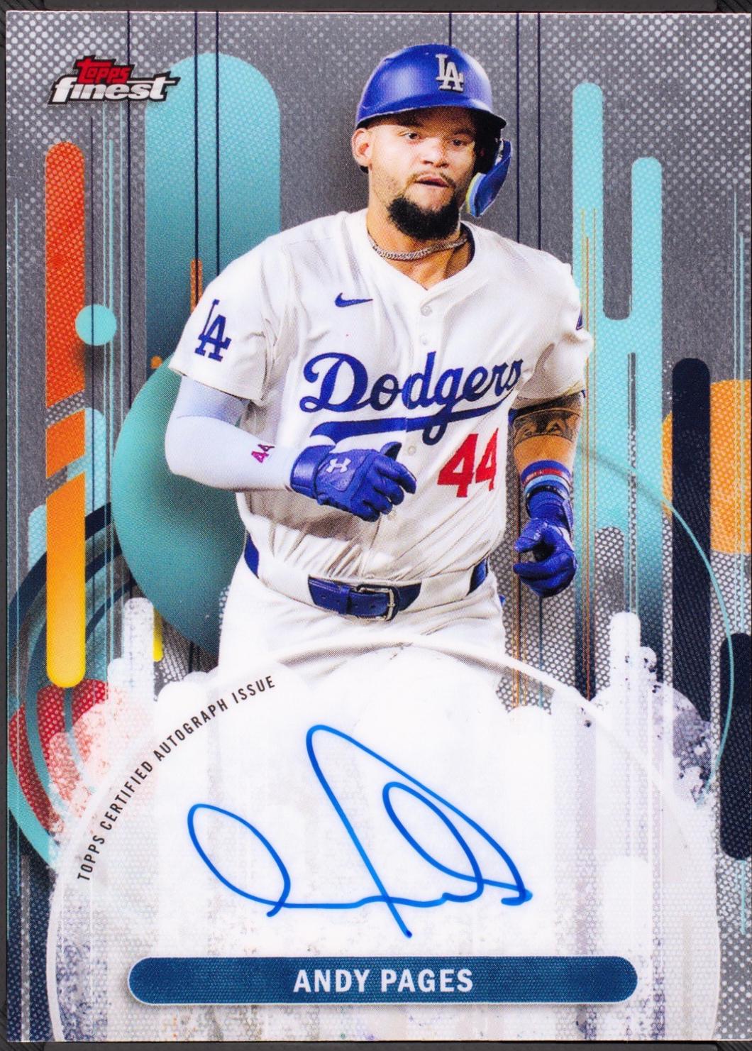 Andy Pages #FA-AP Prices | 2025 Topps Finest Autograph | Baseball Cards
