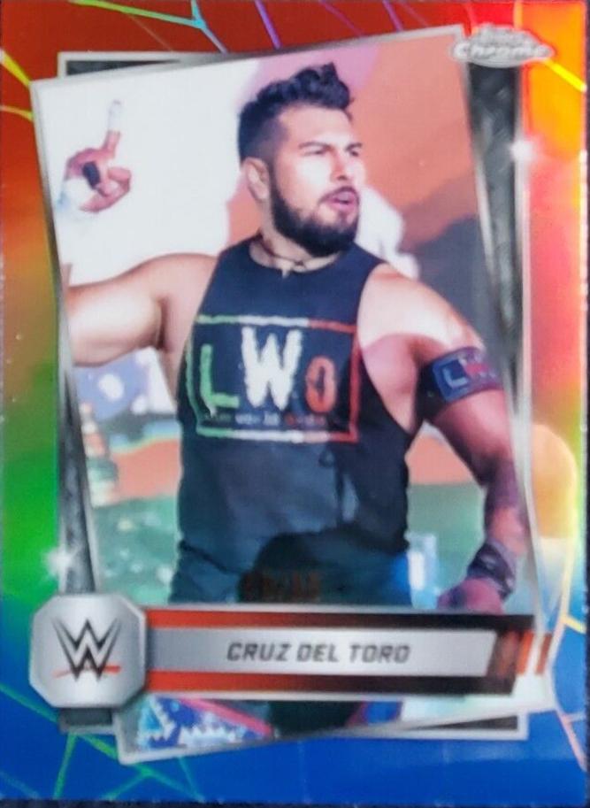 Cruz Del Toro [Red White Blue Refractor] #76 Prices | 2025 Topps Chrome ...