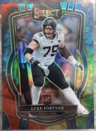 Luke Fortner [Tie Dye] #257 Prices | 2022 Panini Select | Football Cards