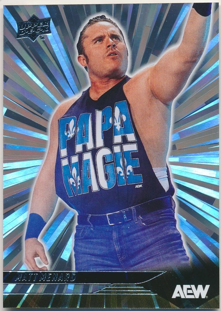 Matt Menard [Outburst] #8 Prices | 2025 Upper Deck AEW | Wrestling Cards