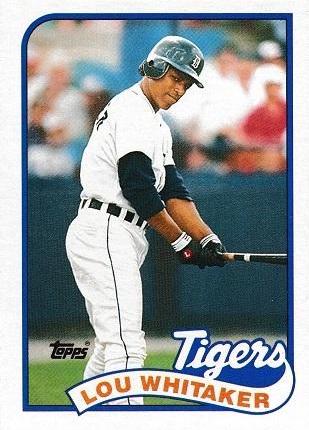 Lou Whitaker #320 Prices | 1989 Topps | Baseball Cards