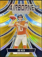 Bo Nix [Gold] #A-BNX Prices | 2024 Panini Rookies & Stars Airborne ...